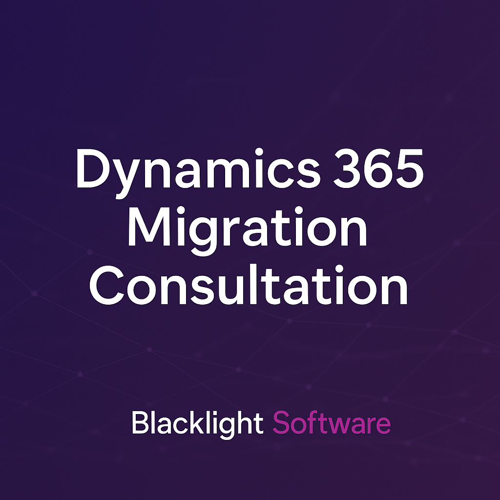 Dynamics 365 Migration Consultation | Blacklight Software